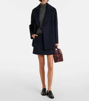 Max Mara Virgin Wool Pencil Skirt