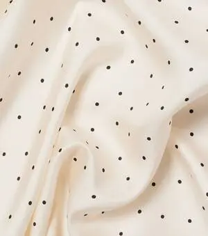 Magda Butrym Polka-dot Silk Scarf