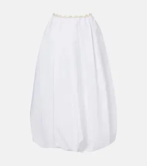 Magda Butrym Cotton Midi Skirt