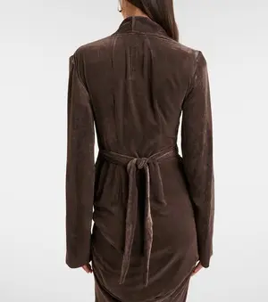 Rick Owens Wrap Midi Dress