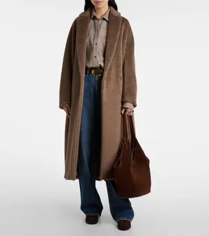 AESTHER EKME Phantom Suede Tote Bag - Brown