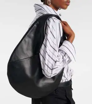AESTHER EKME Ora Leather Shoulder Bag - Black