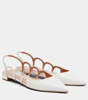 Women's White Flats
