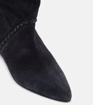 Isabel Marant Étoile Edoa 45 Suede Ankle Boots - Black