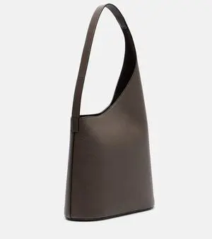 AESTHER EKME Demi Lune Leather Tote Bag - Brown