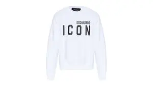 Dsquared2 Icon Logo Cool Fit Sweatshirt - White