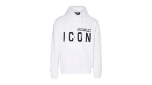 Dsquared2 Icon Logo Hoodie - White