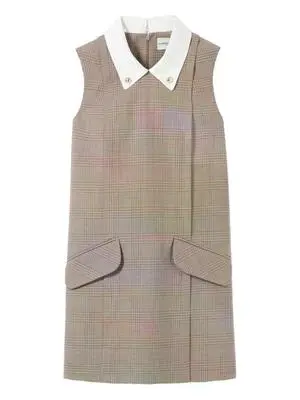 Claudie Pierlot Mini Checked Dress