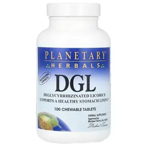 PLANETARY HERBALS Dgl 100 Tablets - One-color