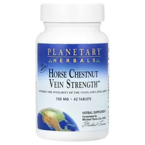 PLANETARY HERBALS Horse Chestnut Vein Strength 42 Tablets - One-color