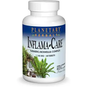PLANETARY HERBALS Inflama-care 60 Tablets - One-color