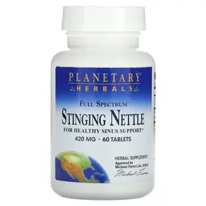 PLANETARY HERBALS Full Spectrum Stinging Nettle 60 Tablets - One-color