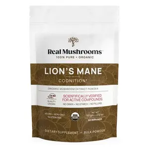 REAL MUSHROOMS Lion's Mane Extract Powder 60 Grams - One-color