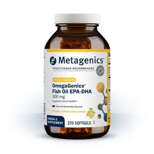 METAGENICS Omegagenics Fish Oil Epa-dha 300 Mg Lemon Lime 270 Softgels - One-color
