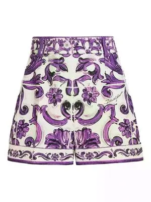 Dolce & Gabbana Graphic Shorts For Women