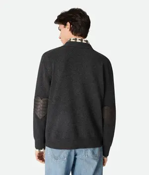 Bottega Veneta Cashmere Cardigan - Anthracite