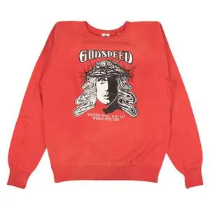 SAINT MXXXXXX Godspeed Raglan Crewneck Sweatshirt