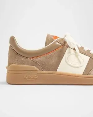 Valentino Garavani Upvillage Low-top Sneakers - Brown Multi