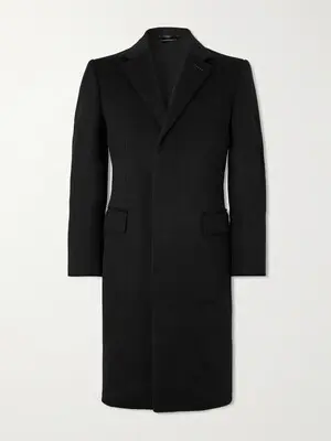 TOM FORD Wool And Cashmere-blend Overcoat