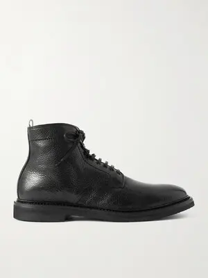 Officine Creative Hopkins 203 Flexi Full-grain Deerskin Boots - Black