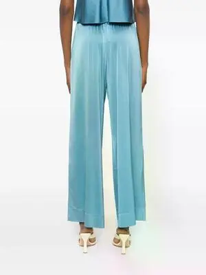 FORTE_FORTE Elasticated-waistband Palazzo Trousers