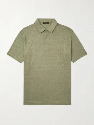 Men's Linen Polos