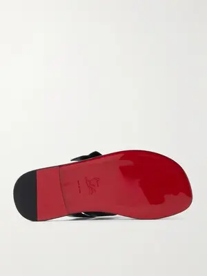 CHRISTIAN LOUBOUTIN Emircross Leather Sandals