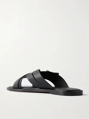 CHRISTIAN LOUBOUTIN Emircross Leather Sandals