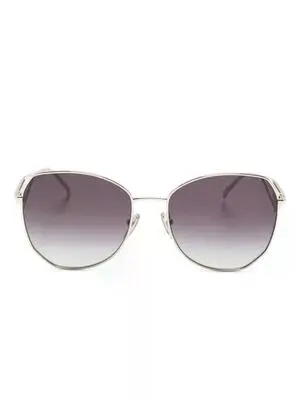 Prada Gradient Oversized-frame Sunglasses - Silver