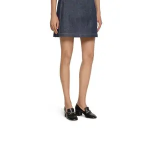Gucci Leather Loafer Pump With Horsebit