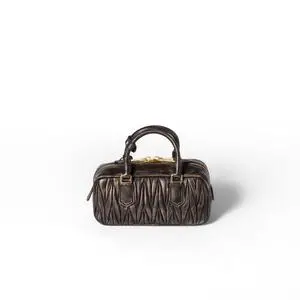 Miu Miu Arcadie Matelassé Nappa Leather Bag
