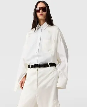 Stella McCartney Satin Paneled Shirt