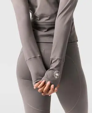 Stella McCartney Long Sleeve Training Midlayer - Brown