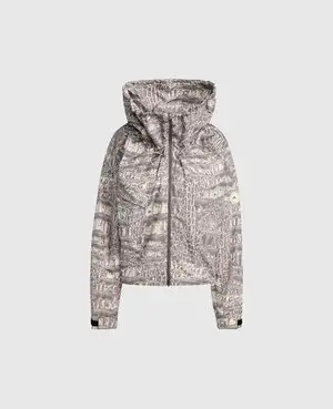 Stella McCartney High-neck Printed Hooded Jacket