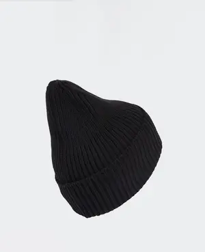 Stella McCartney Logo Beanie - Black
