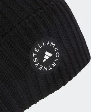 Stella McCartney Logo Beanie - Black