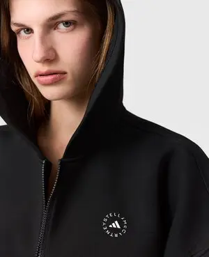 Stella McCartney Logo Scuba Hoodie - Black