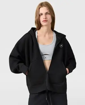 Stella McCartney Logo Scuba Hoodie - Black