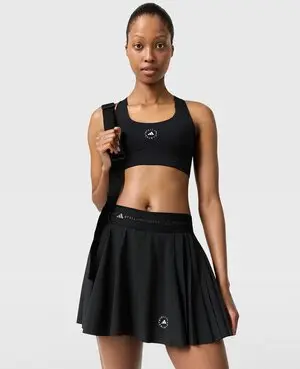 Stella McCartney Truepurpose Training Pleated Skort - Black