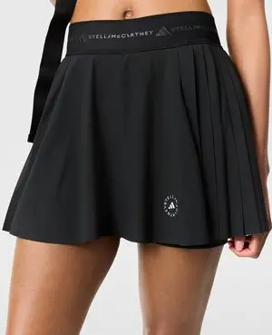 Stella McCartney Truepurpose Training Pleated Skort - Black
