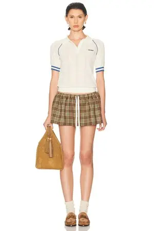 Miu Miu Short Sleeve Sweater
