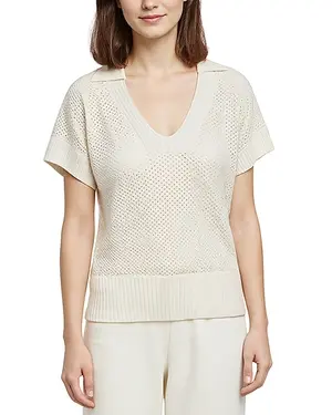 Three Dots Lili Top - Sugar Swizzle