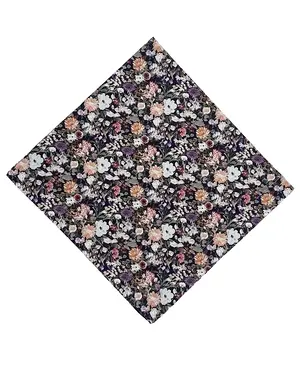 TINA CHEN DESIGNS Disty Floral Napkins, Set Of 4 - Purple