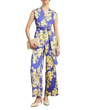 HOBBS LONDON Macey Belted Jumpsuit