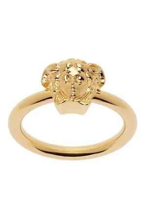 Versace Medusa Head Ring - Gold