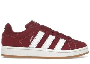 Adidas Campus 00s Camp Sneakers - Noble Maroon/cloud White/off White