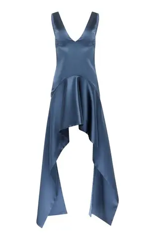 JW Anderson Draped Mini Dress - Blue