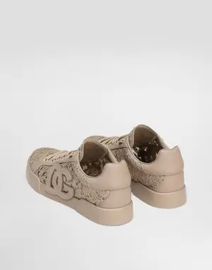 Dolce & Gabbana Portofino Light Strobel Sneakers - Multicolor
