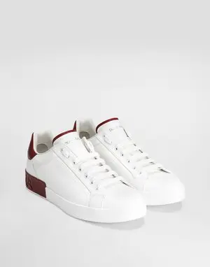 Dolce & Gabbana Portofino Calfskin Sneakers - Multicolor
