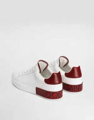 Dolce & Gabbana Portofino Calfskin Sneakers - Multicolor